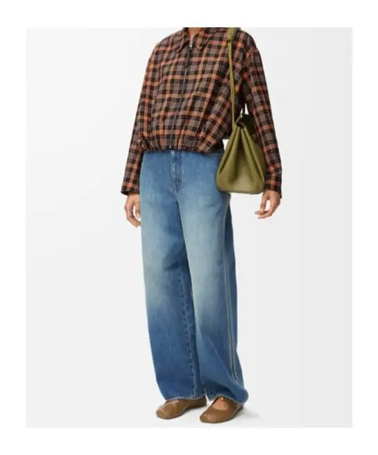 Loewe Denim Jeans With Contrast Piping