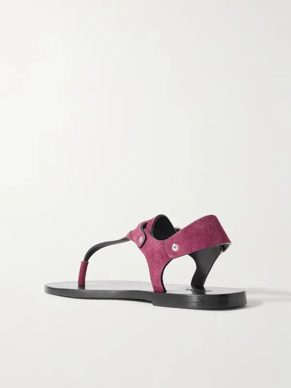 Isabel Marant Étoile Akel Suede Sandals - Multicolor