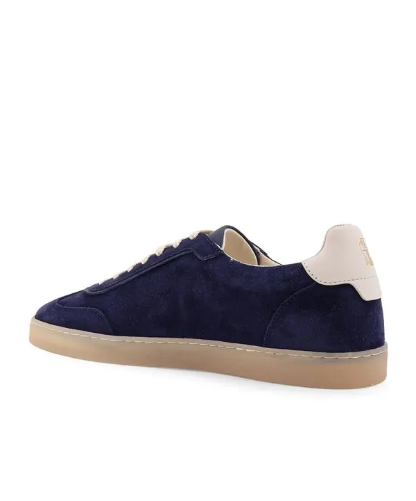 Brunello Cucinelli Low Top Lace-up Sneakers - Blue