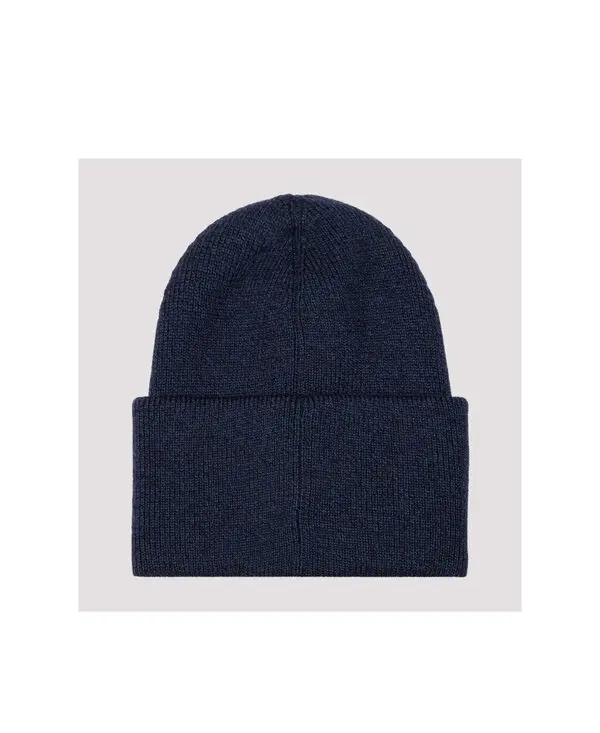 Canada Goose Logo Patch Beanie - Black