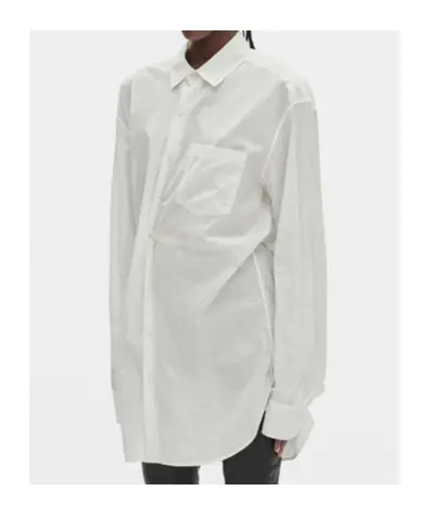 ANN DEMEULEMEESTER Elisabeth Pocket Shirt - White