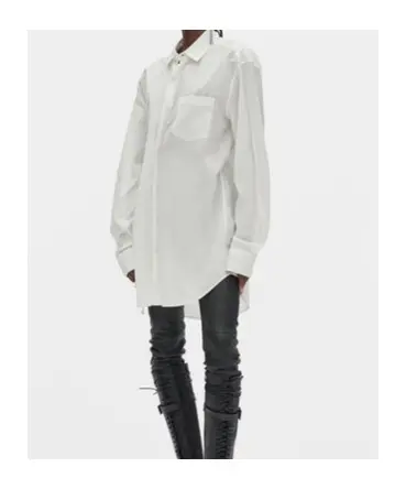 ANN DEMEULEMEESTER Elisabeth Pocket Shirt - White