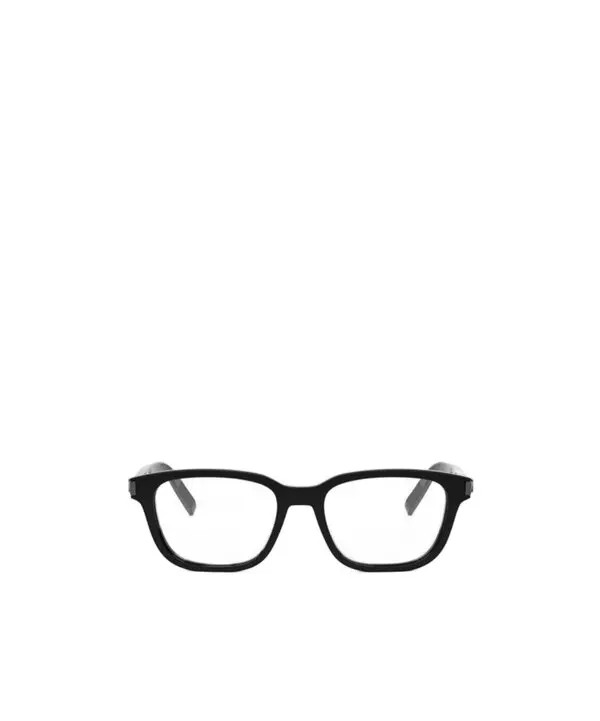 Dior Square Frame Eyeglasses - Black