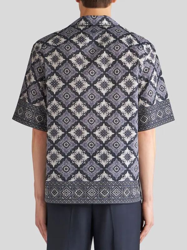 Etro Abstract Print Short-sleeved Shirt