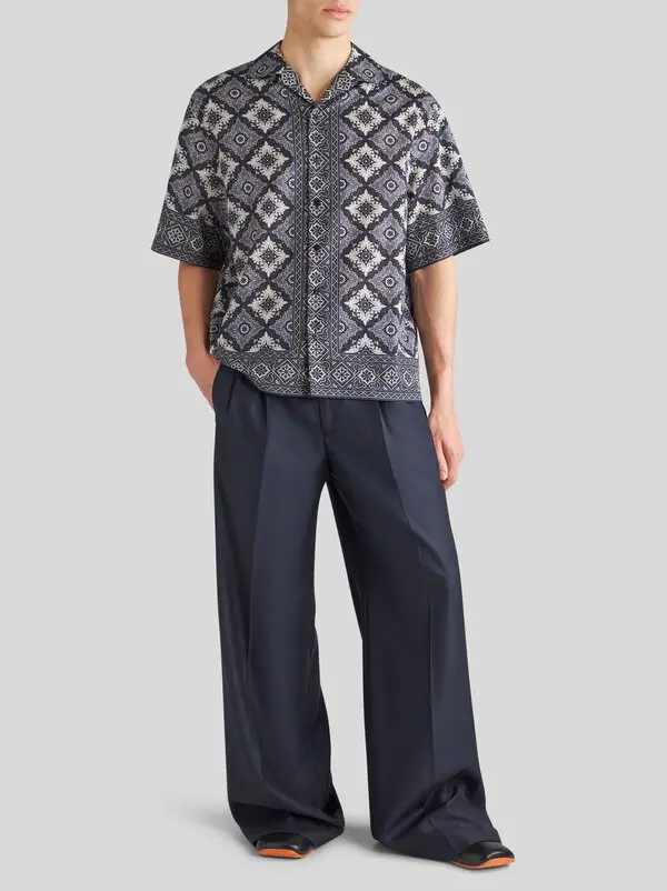 Etro Abstract Print Short-sleeved Shirt