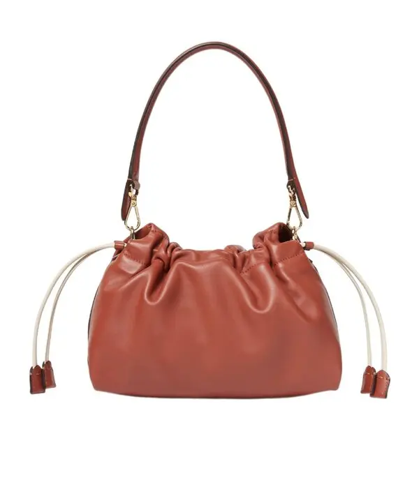 Fendi Mamma Baguette Medium Shoulder Bag - Brown