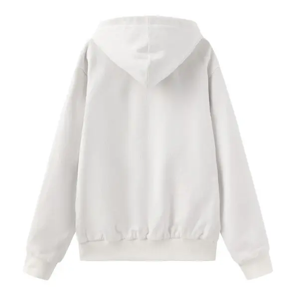 Marissa Chiara Long-sleeved Zip-up Hooded Sweatshirt