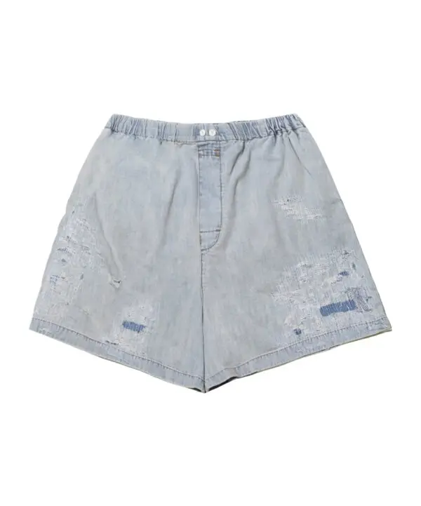 Acne Studios Distressed Denim Shorts