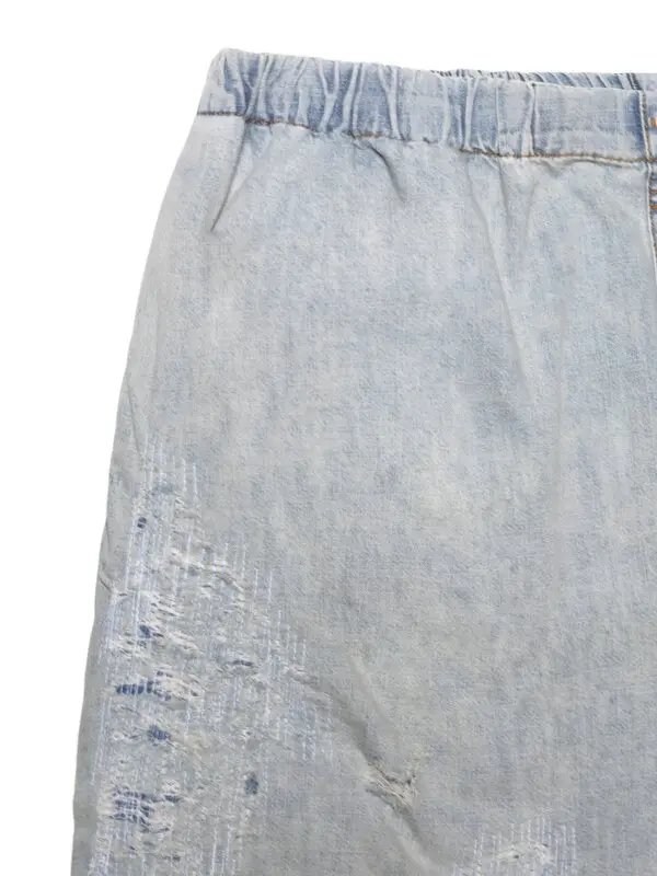 Acne Studios Distressed Denim Shorts