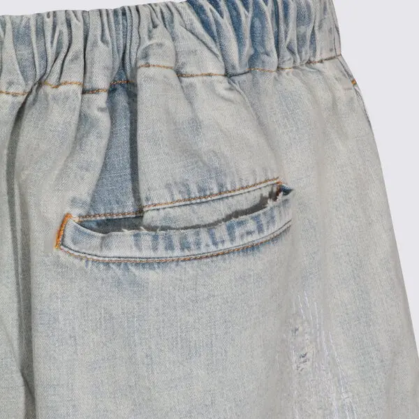 Acne Studios Distressed Denim Shorts
