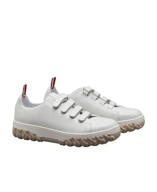 Thom Browne Court Touch-strap Sneakers