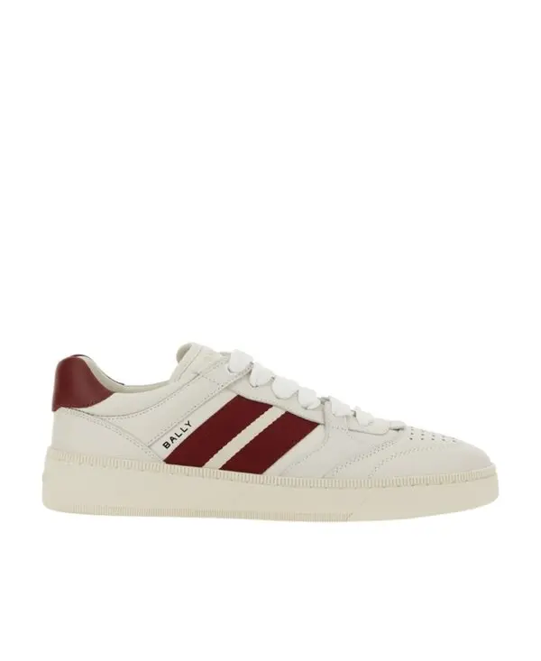 Bally Raise Lace-up Sneakers With Striped Detailing - Nude