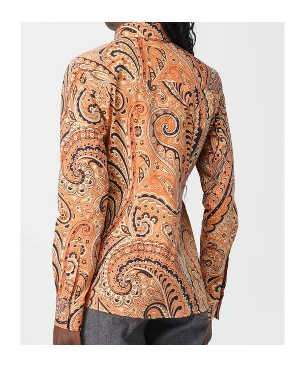 Etro Printed Long Sleeve Shirt