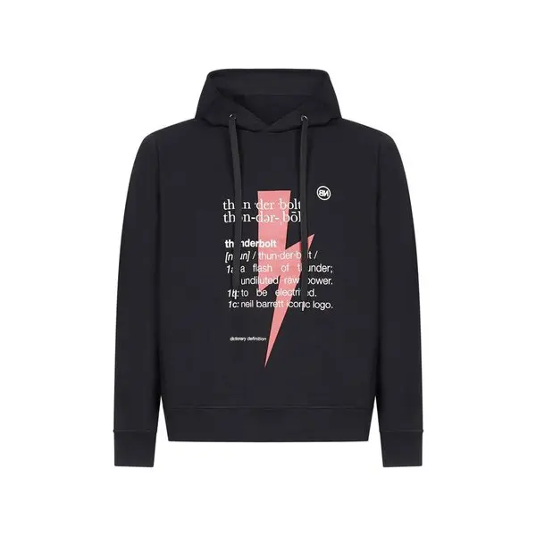 Neil Barrett Thunderbolt Print Hoodie