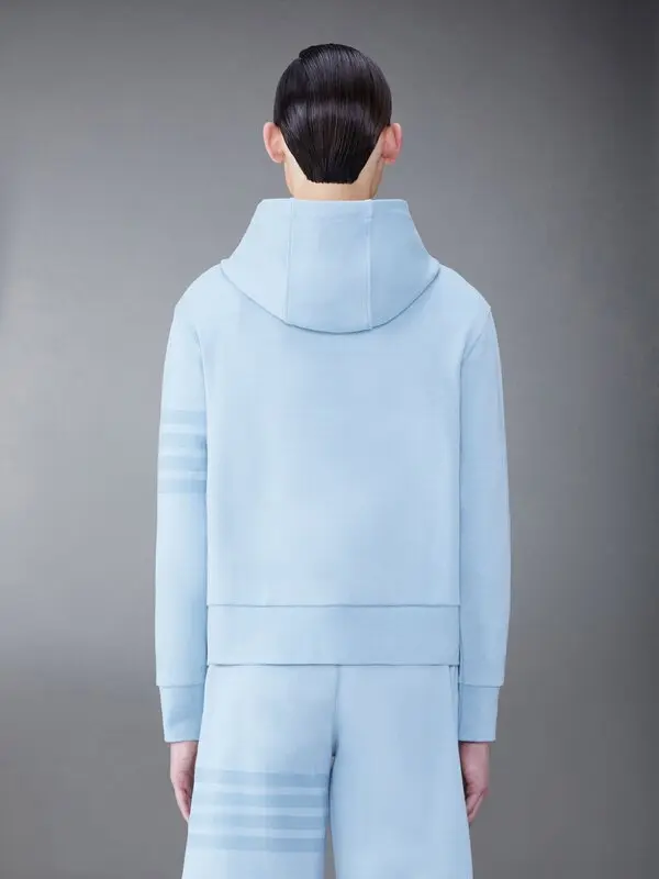Thom Browne 4-bar Stripe Hoodie - Light Blue