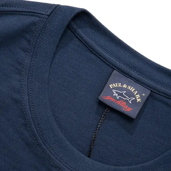 PAUL  SHARK Logo Details T-shirt