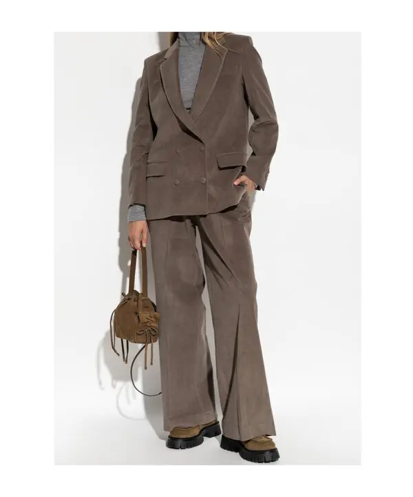 Officine Générale Double-breasted Corduroy Jacket