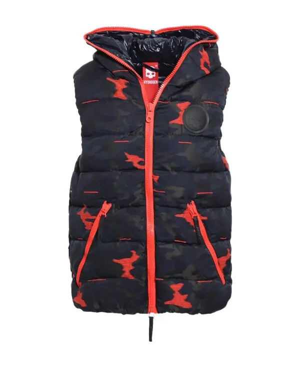 HYDROGEN Camouflage Hooded Down Vest