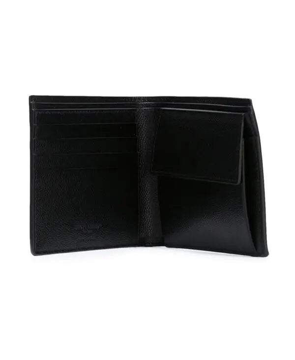 Saint Laurent Logo Plaque Bi-fold Wallet