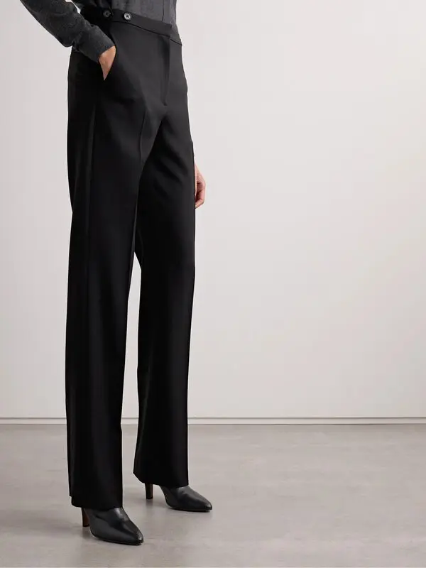 THE ROW Pleated Tailored Trousers