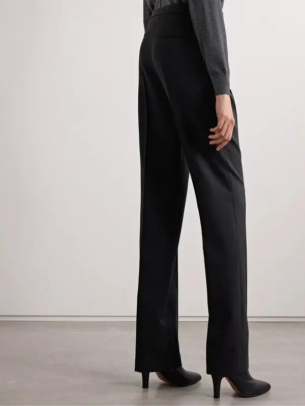 THE ROW Pleated Tailored Trousers