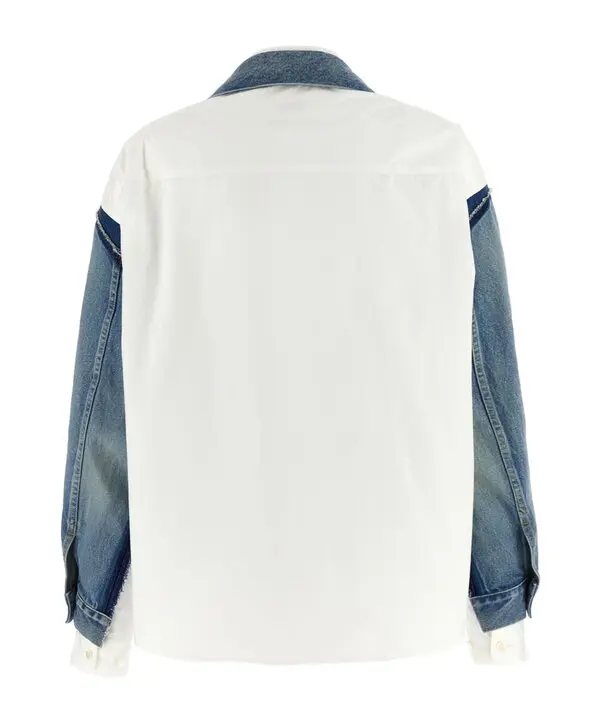 Junya Watanabe X Levi's Panelled Denim Jacket - Blue