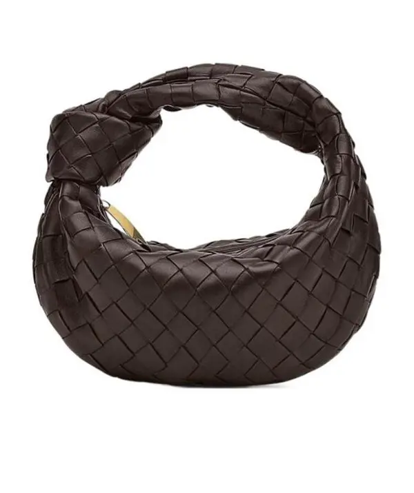 Bottega Veneta Jodie Mini Tote Bag - Fudge Color