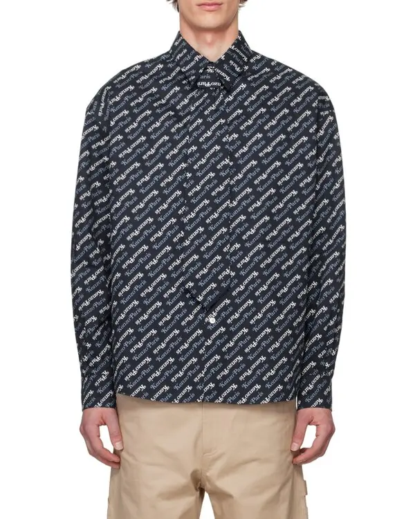 Kenzo By Verdy Allover Logo Printed Shirt