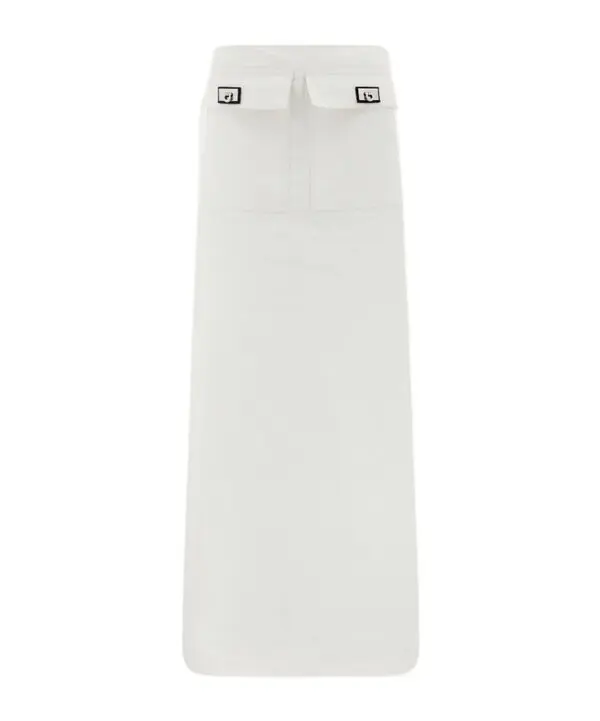 FERRAGAMO A-line Skirt - White