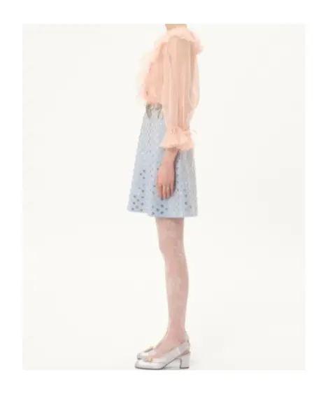 Valentino Garavani Embroidered Crepe Couture Short Dress
