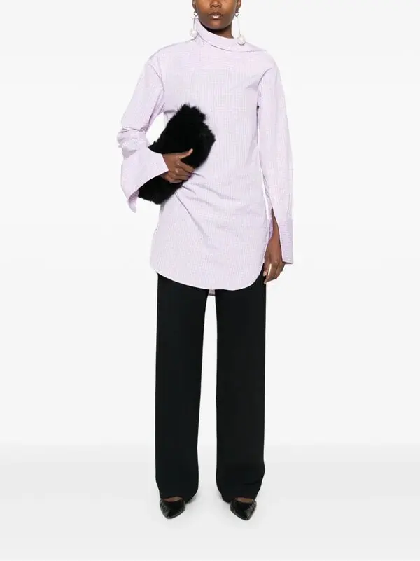 Dries Van Noten Wide Leg Casual Pants With Elastic Waist