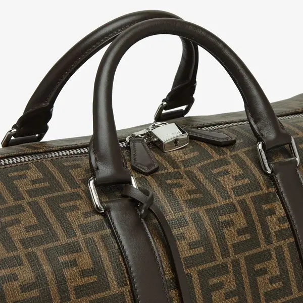 Fendi Ff Medium Duffle Bag - Brown