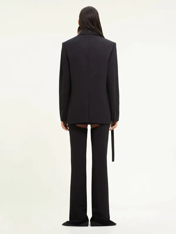 COURREGES Single-breasted Blazer With Removable Straps