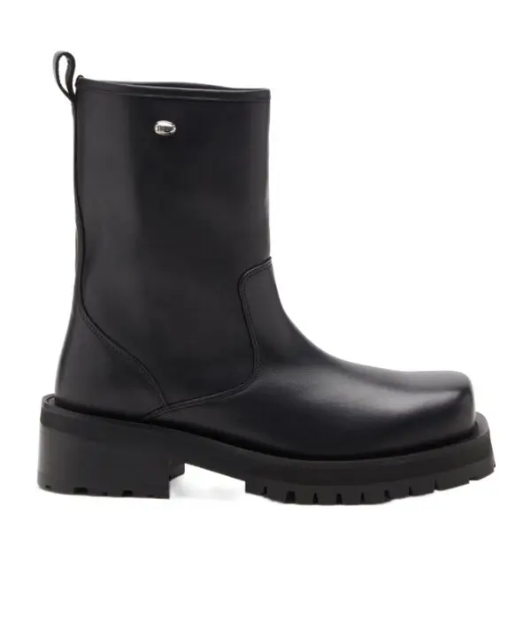 DIESEL® D-texan Square-toe Boots - Black