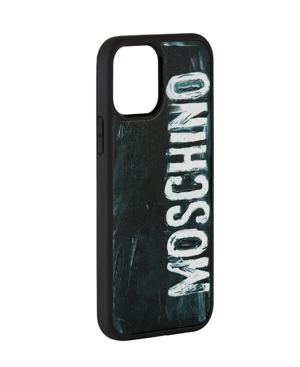 Moschino Painted Logo Iphone 12/12 Pro Phone Case