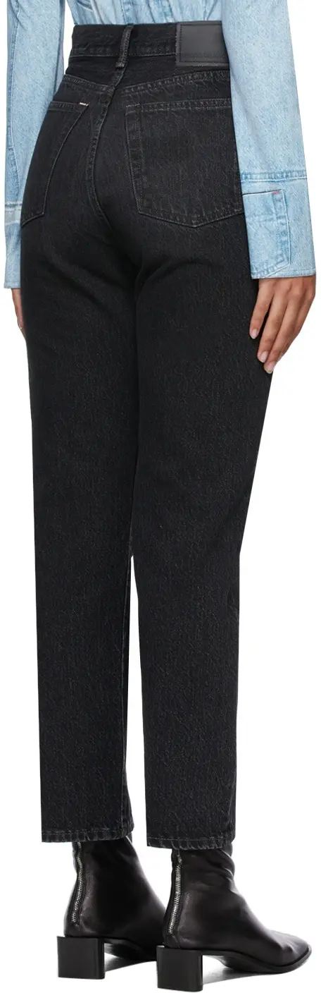 Acne Studios Mece Straight-leg Cropped Jeans