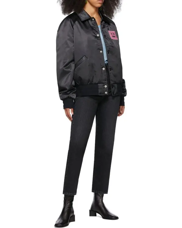 Acne Studios Mece Straight-leg Cropped Jeans