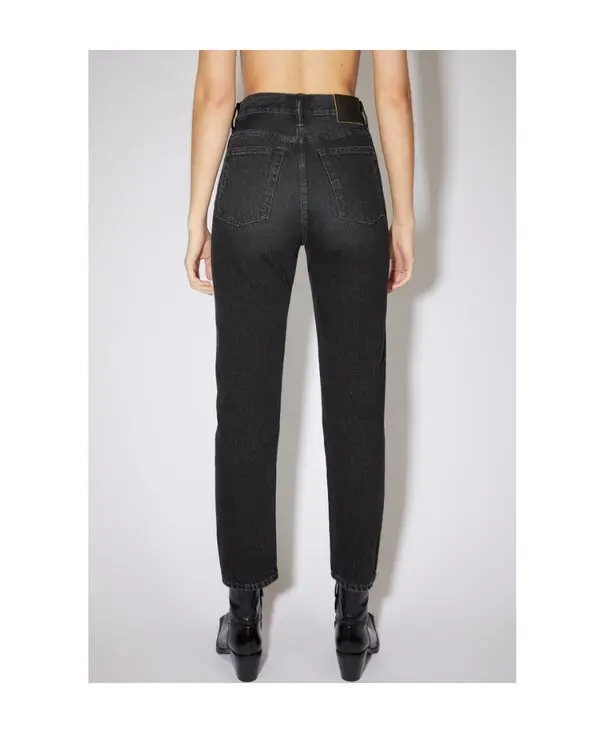 Acne Studios Mece Straight-leg Cropped Jeans