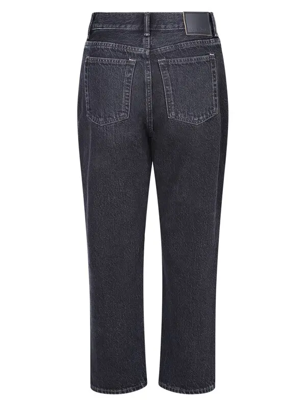 Acne Studios Mece Straight-leg Cropped Jeans