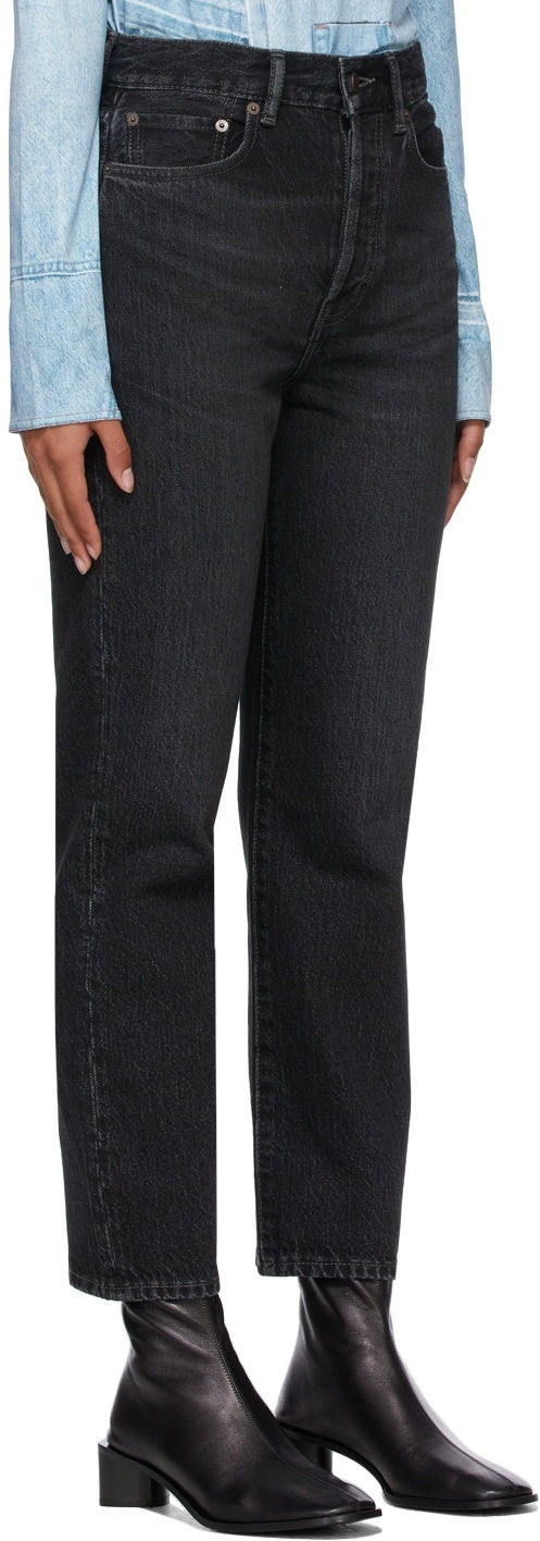 Acne Studios Mece Straight-leg Cropped Jeans