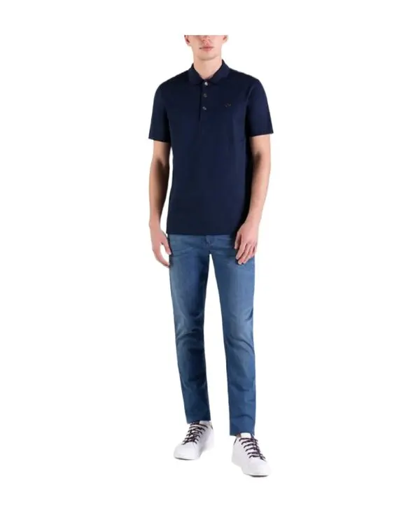 PAUL  SHARK Logo Polo Shirt