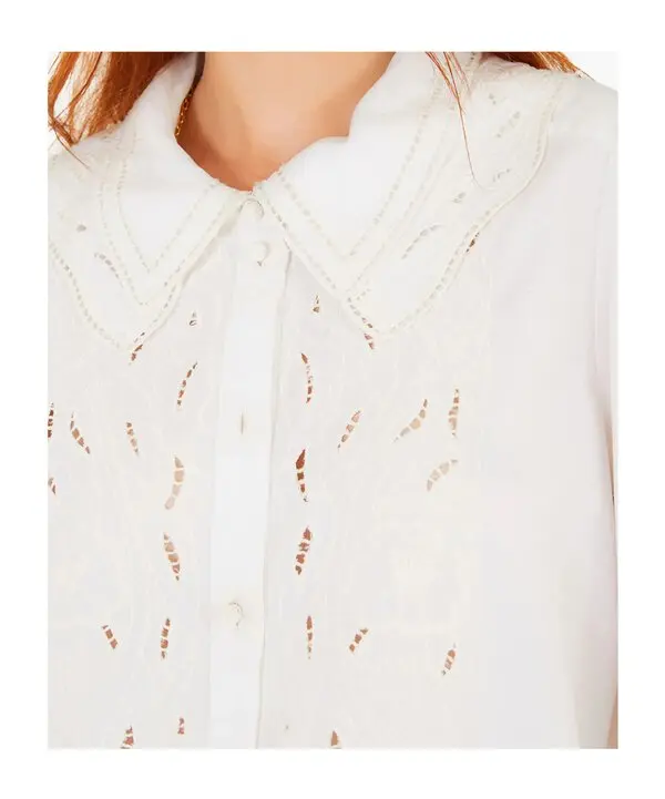 Farm Rio Button-fastening Blouse With Long Sleeves