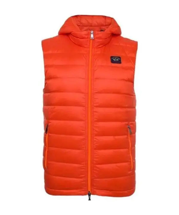PAUL  SHARK Paul & Shark Quilted Vest With Removable Hood