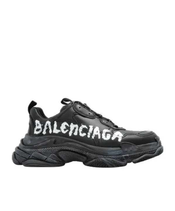 Balenciaga Triple S Sneakers - Black/white