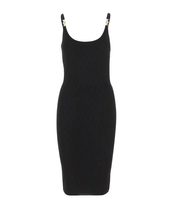 Versace Sleeveless Midi Dress - No