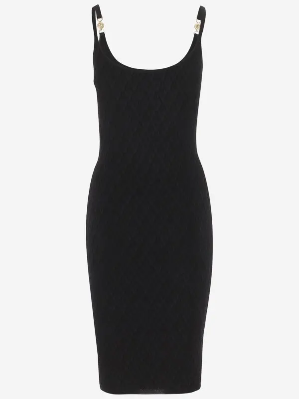 Versace Sleeveless Midi Dress - No