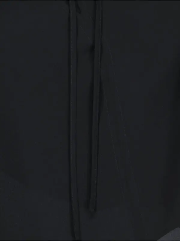 NILI LOTAN Tie Neck Blouse With Lace Details