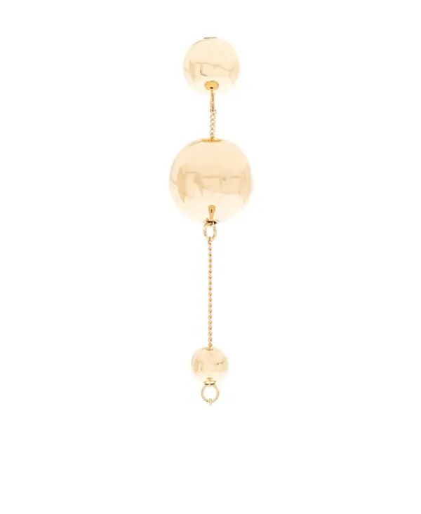 Cult Gaia Beaded Pendant Earrings - Yellow