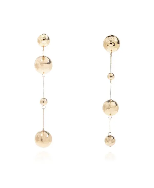 Cult Gaia Beaded Pendant Earrings