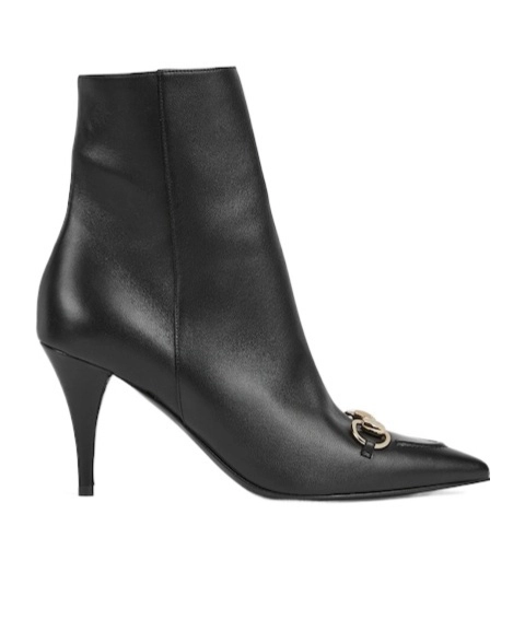 Gucci Horsebit Zip Ankle Boots